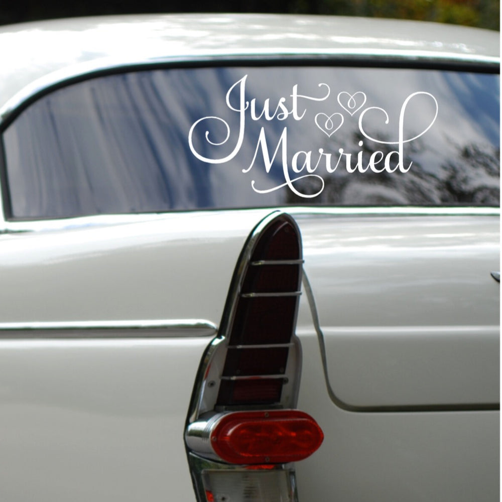Wedding Decals – Vinyl Written