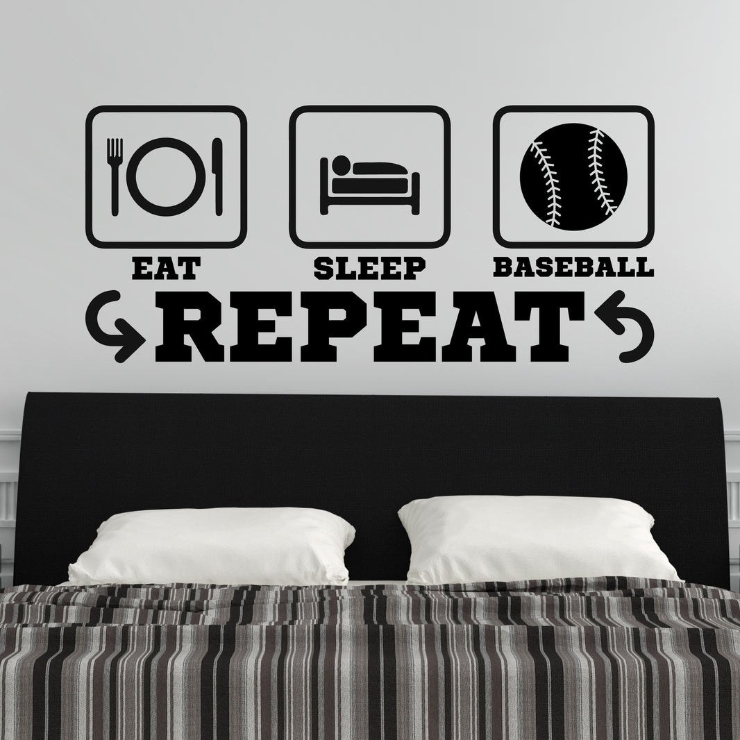 Baseball Wall Decals – Vinyl Written